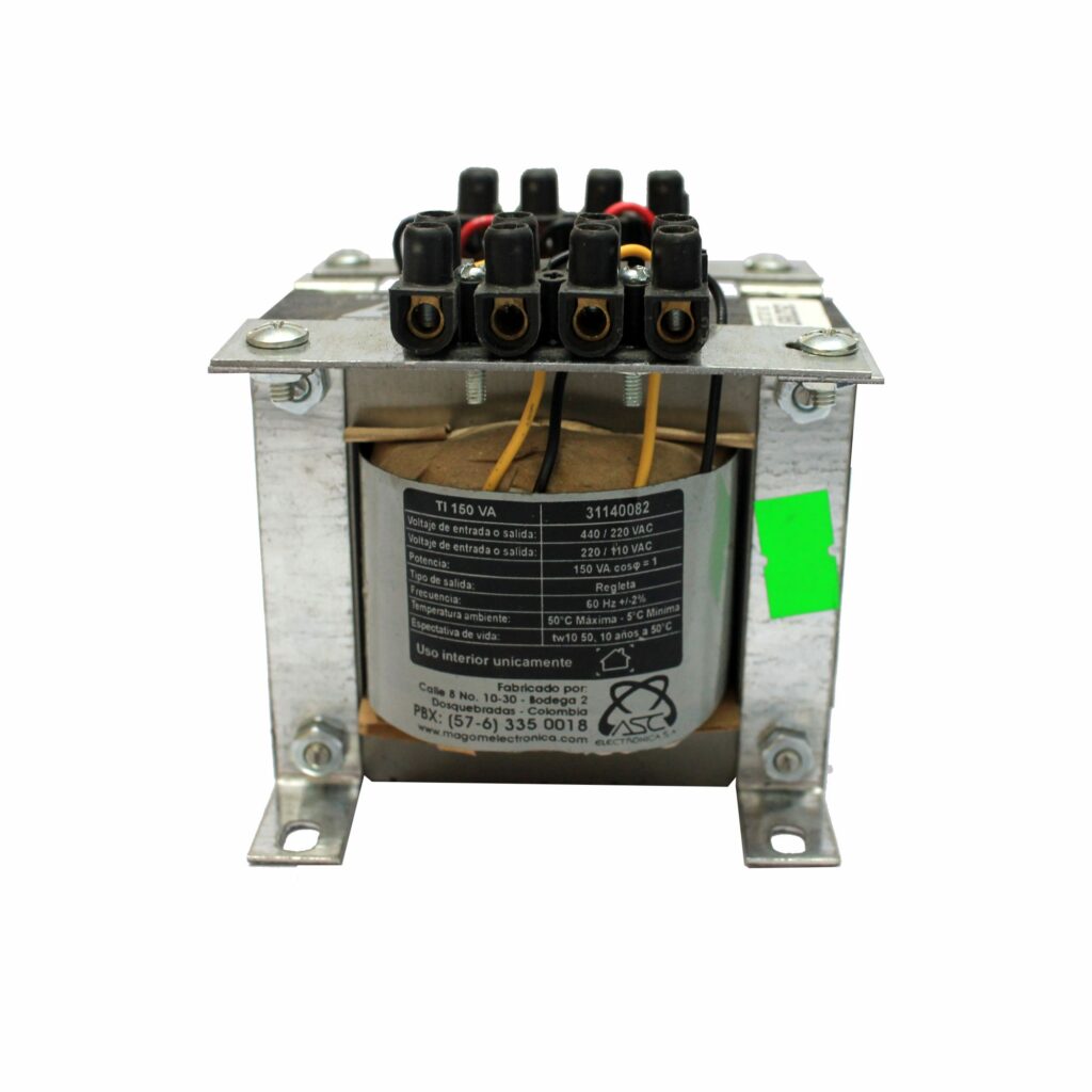 TRANSFORMADOR INDUSTRIAL 150 VA – MAGOM